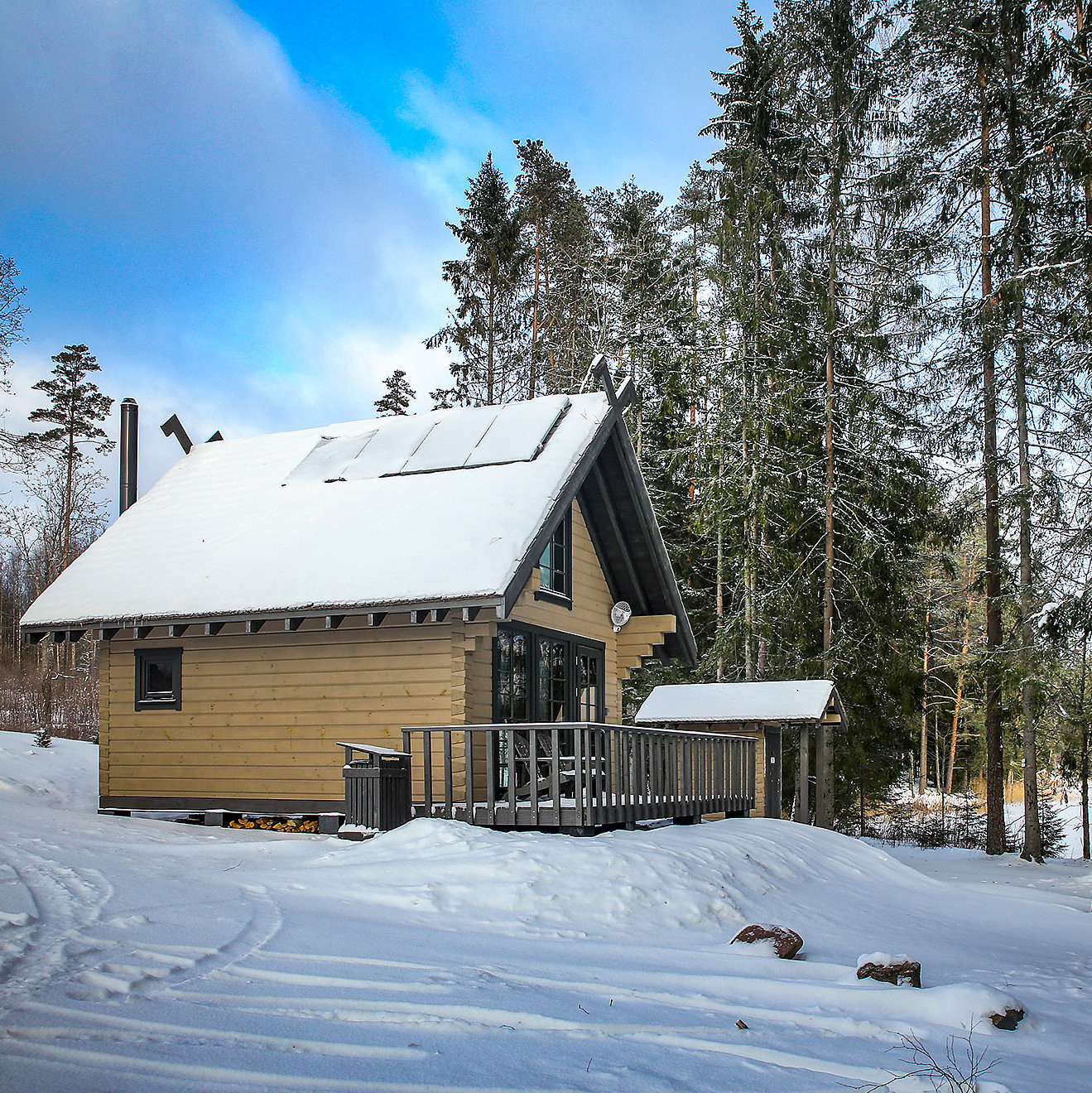 Dabas mājas Veclaicenē - atpūta un dabas idille Veclaicenē- VisitAluksne