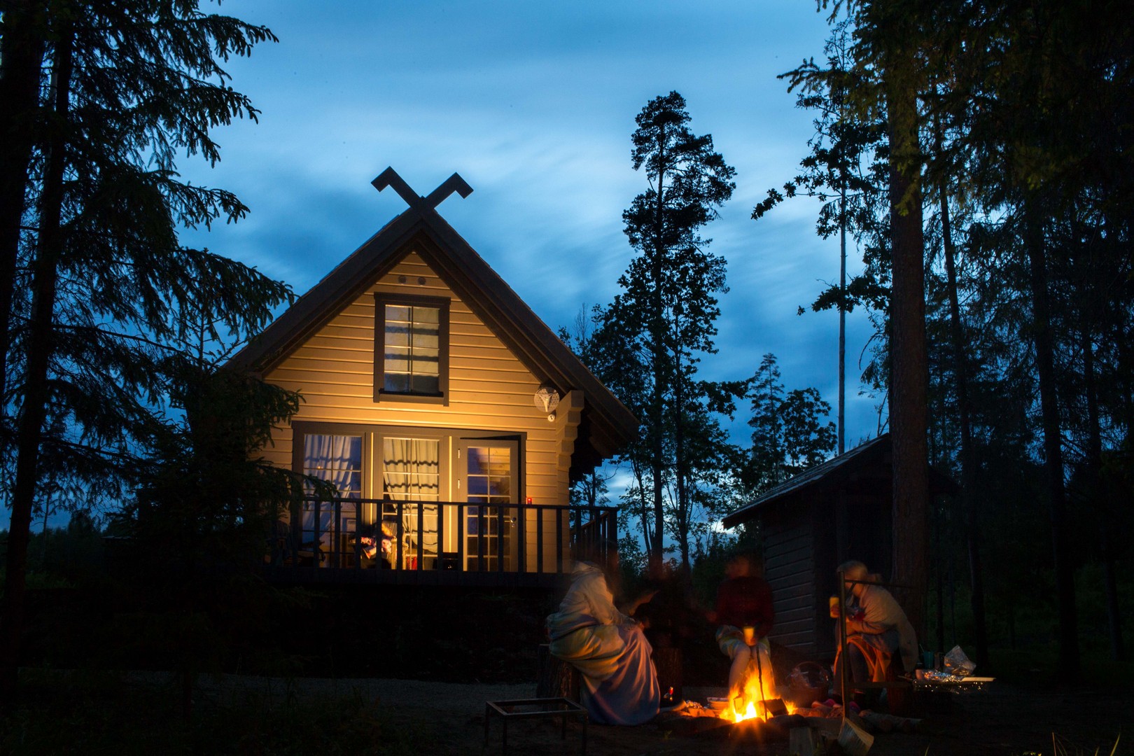 Nature houses in Veclaicene - relaxing in the nature- in Veclaicene ...