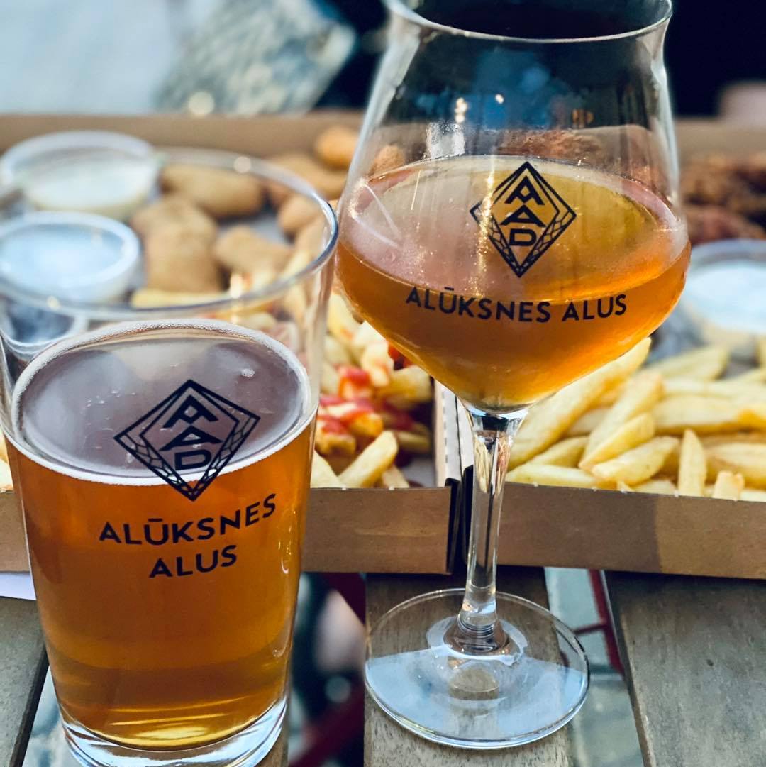 Alūksnes alus Alūksnes alus paviljonā- VisitAluksne